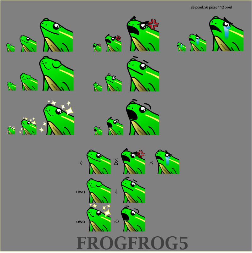 ArtStation - frogfrog5: Profile Picture, GIF, and Emojis