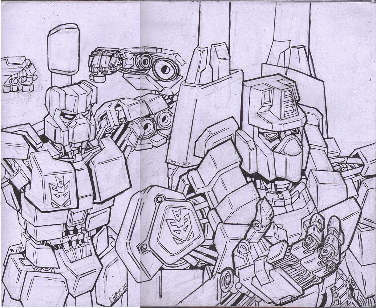 decepticon coloring