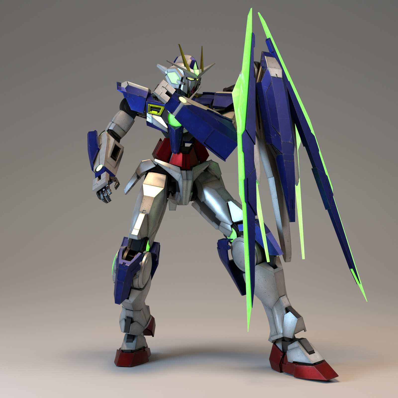 Emmett Menes - GundamExia Quan[t] artwork