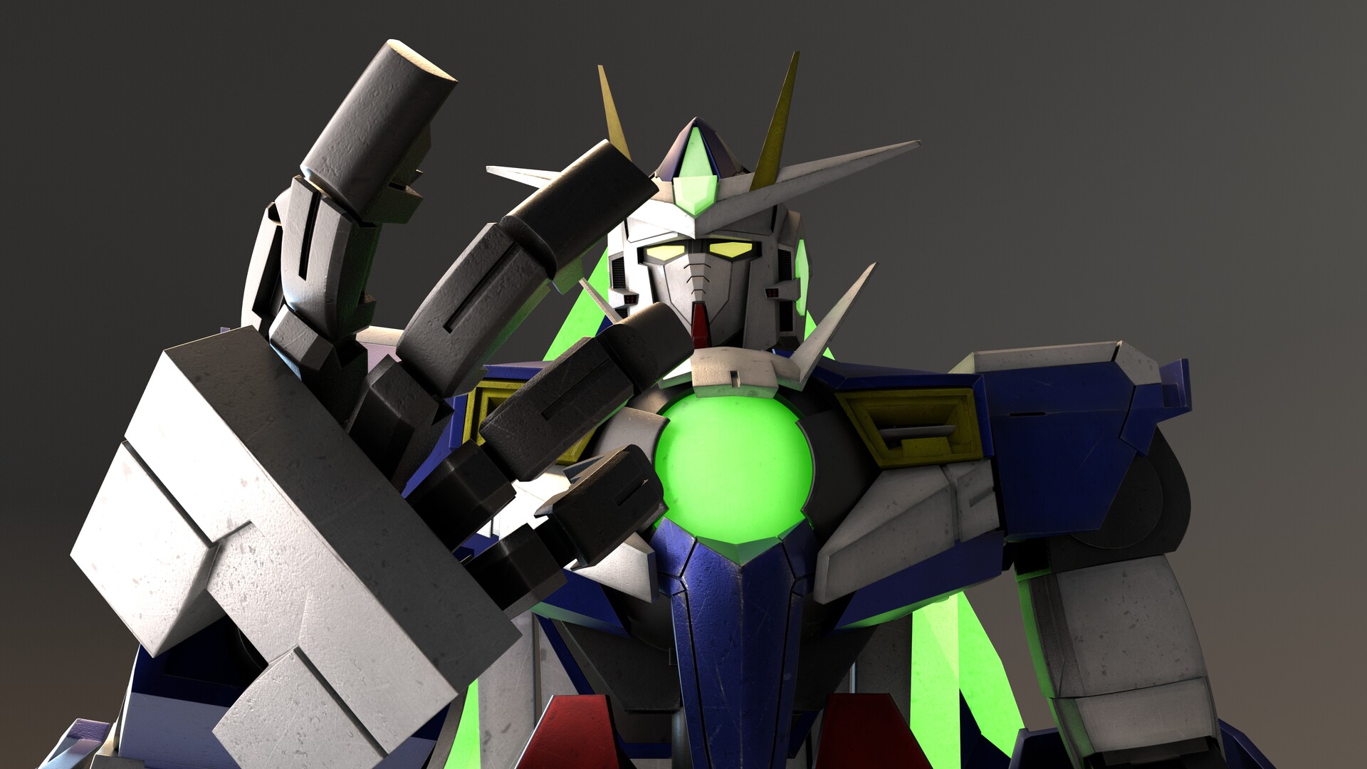 Emmett Menes - GundamExia Quan[t] artwork