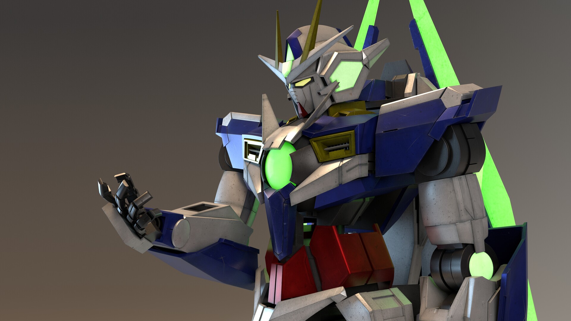 Emmett Menes - GundamExia Quan[t] artwork