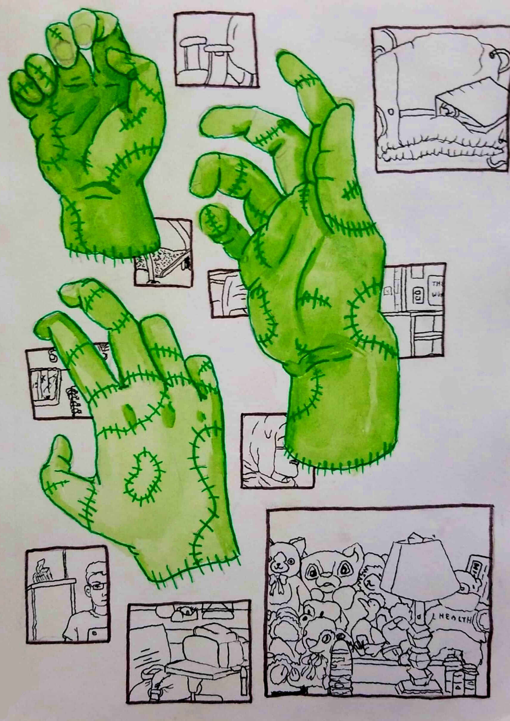 ArtStation - Observational: Scenes & Hands