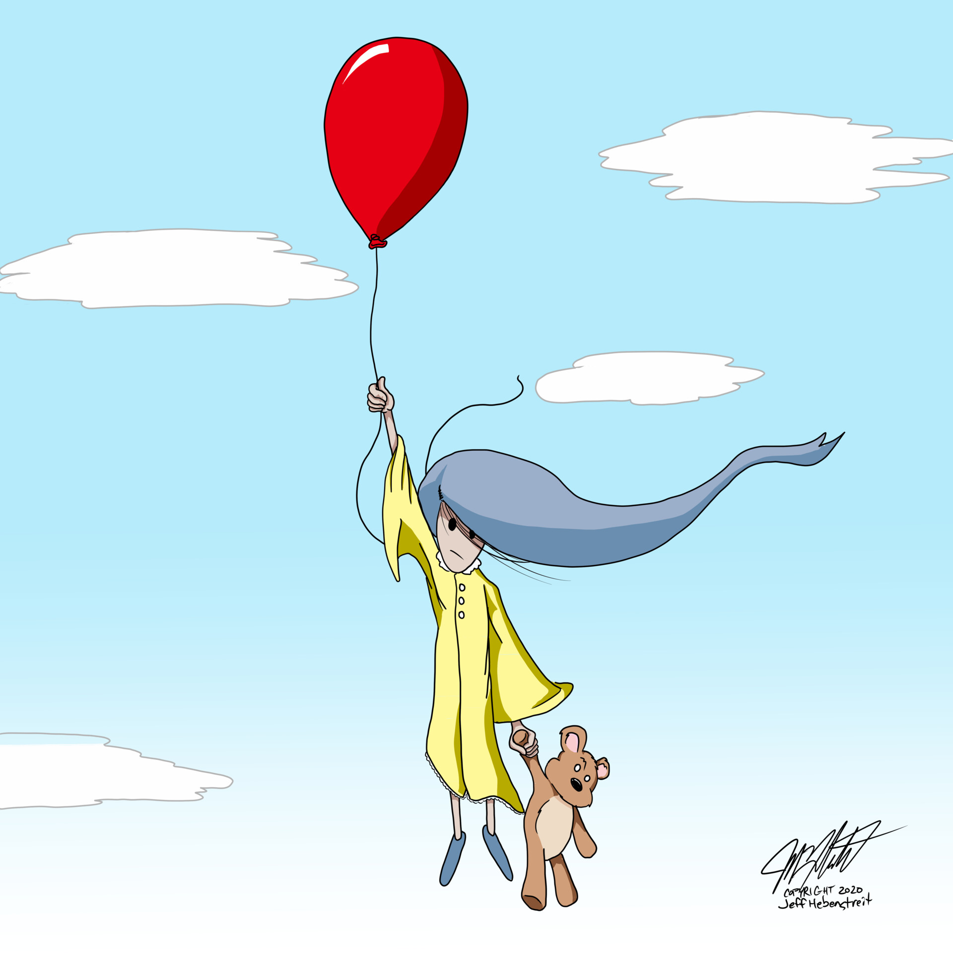 ArtStation - Floating Away