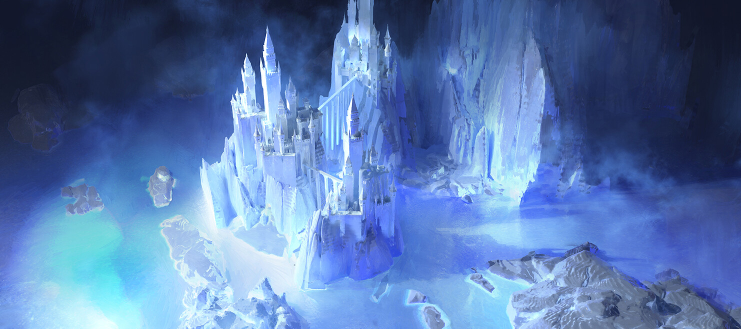 ArtStation - winter castle