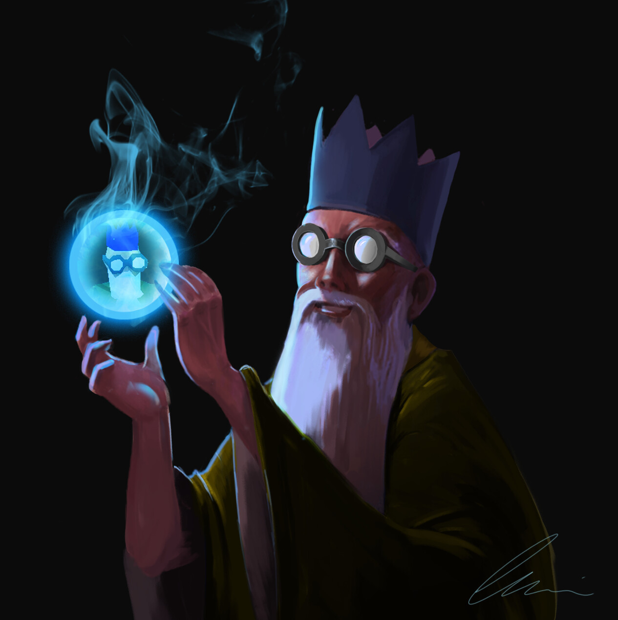 ArtStation - Wise Old Man (Old School RuneScape)
