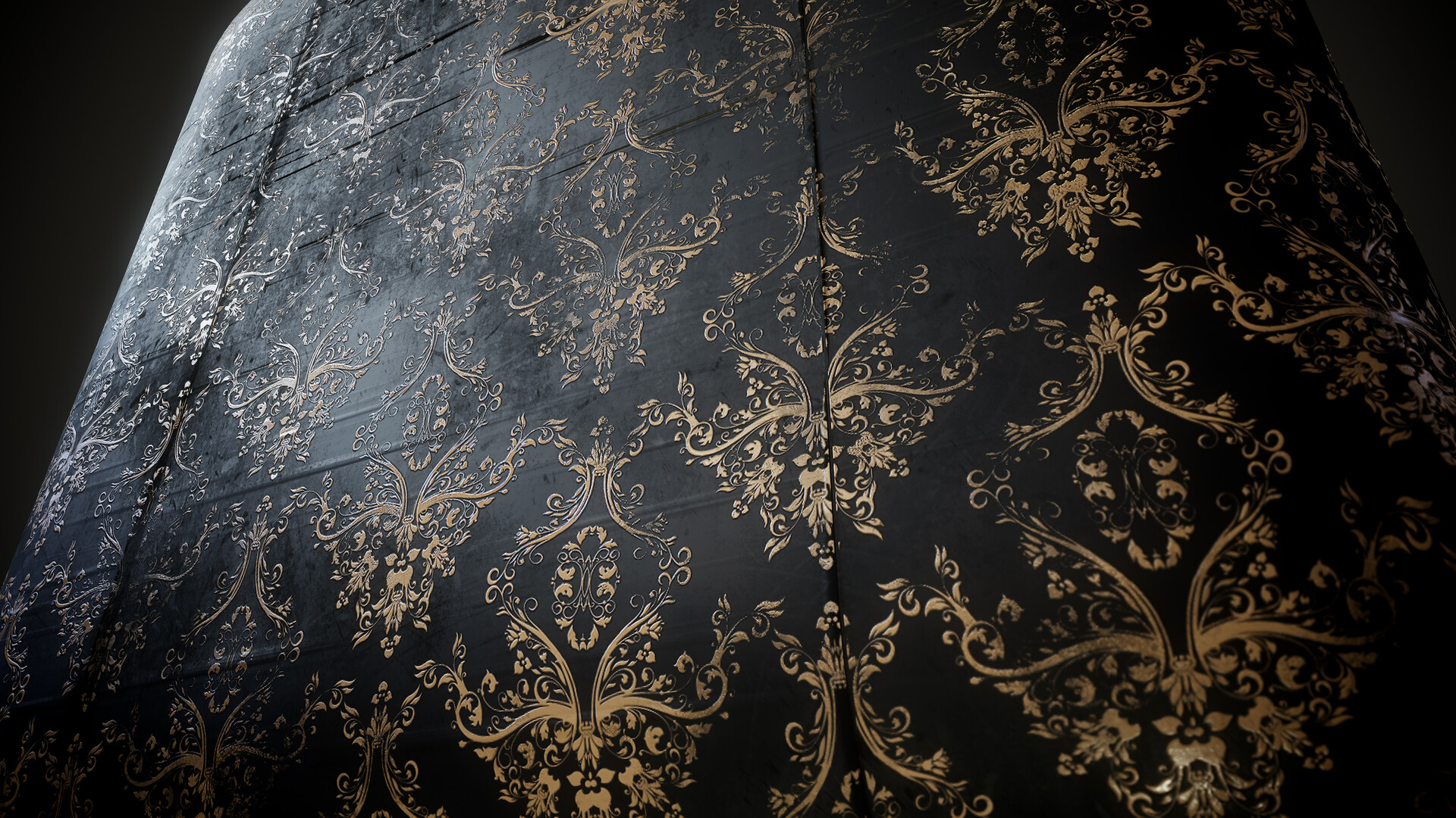 old wallpaper pbr texture