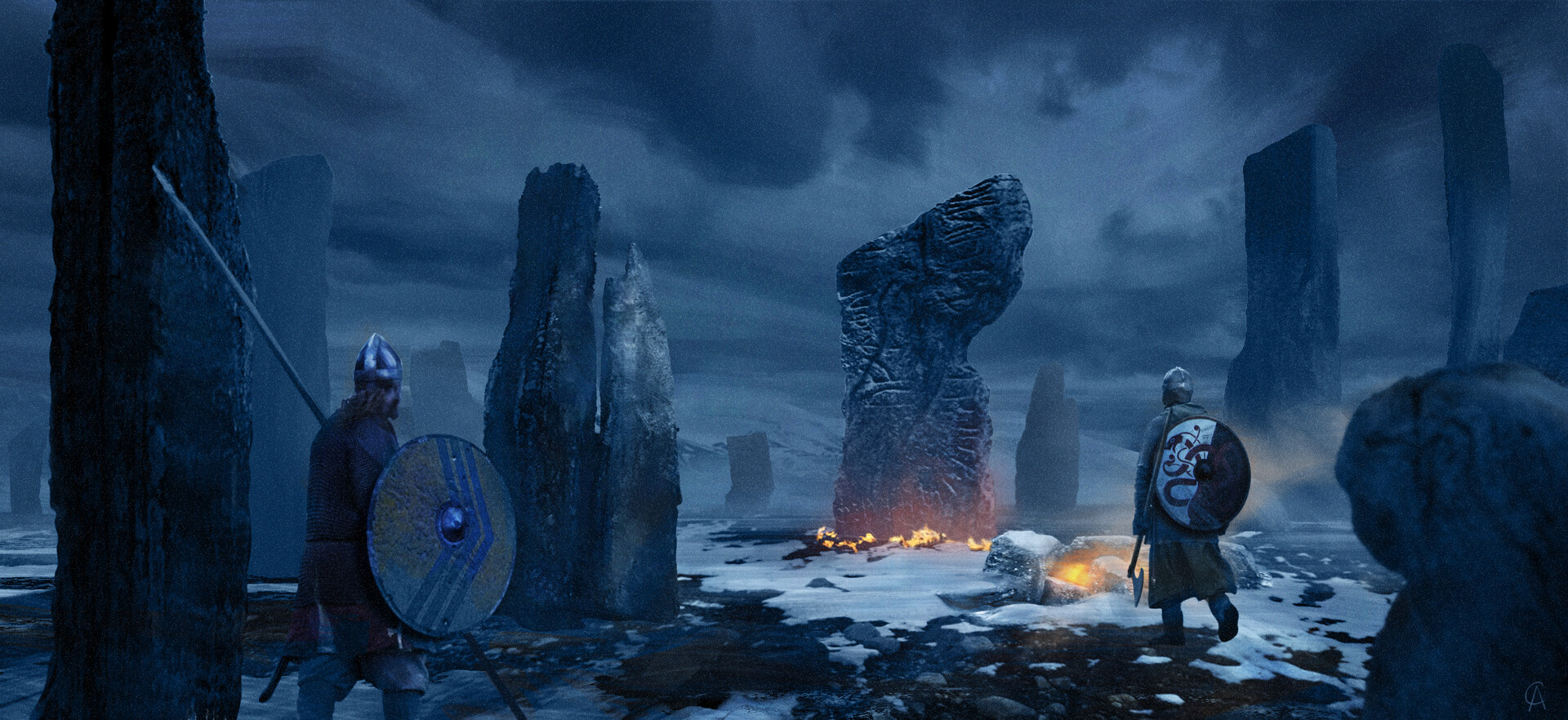 ArtStation - The Lost Runestone, Andrea Camboni