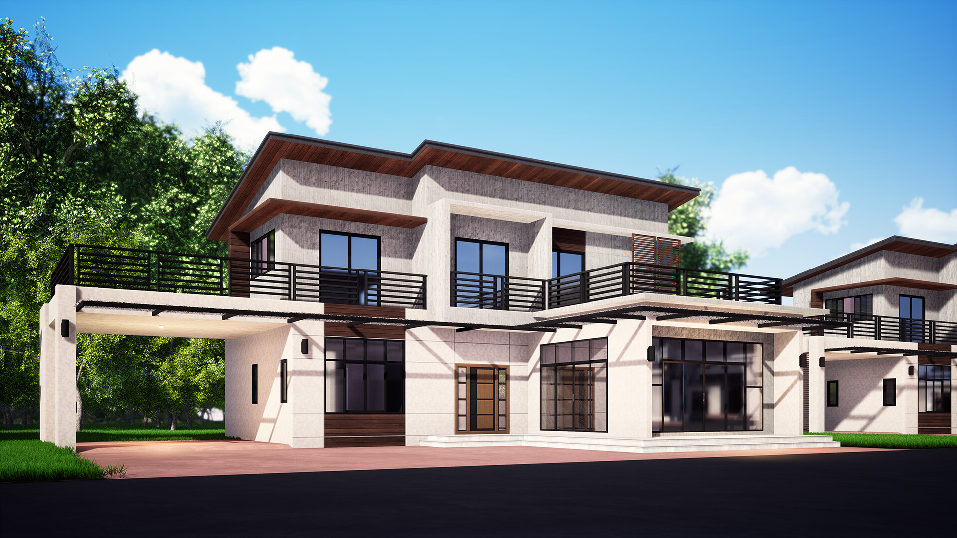 ArtStation - Modern House 3D