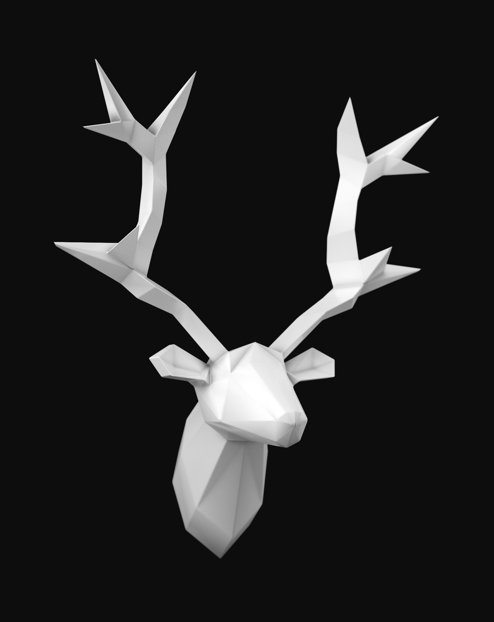 ArtStation - 3D Modeling Deer Prop