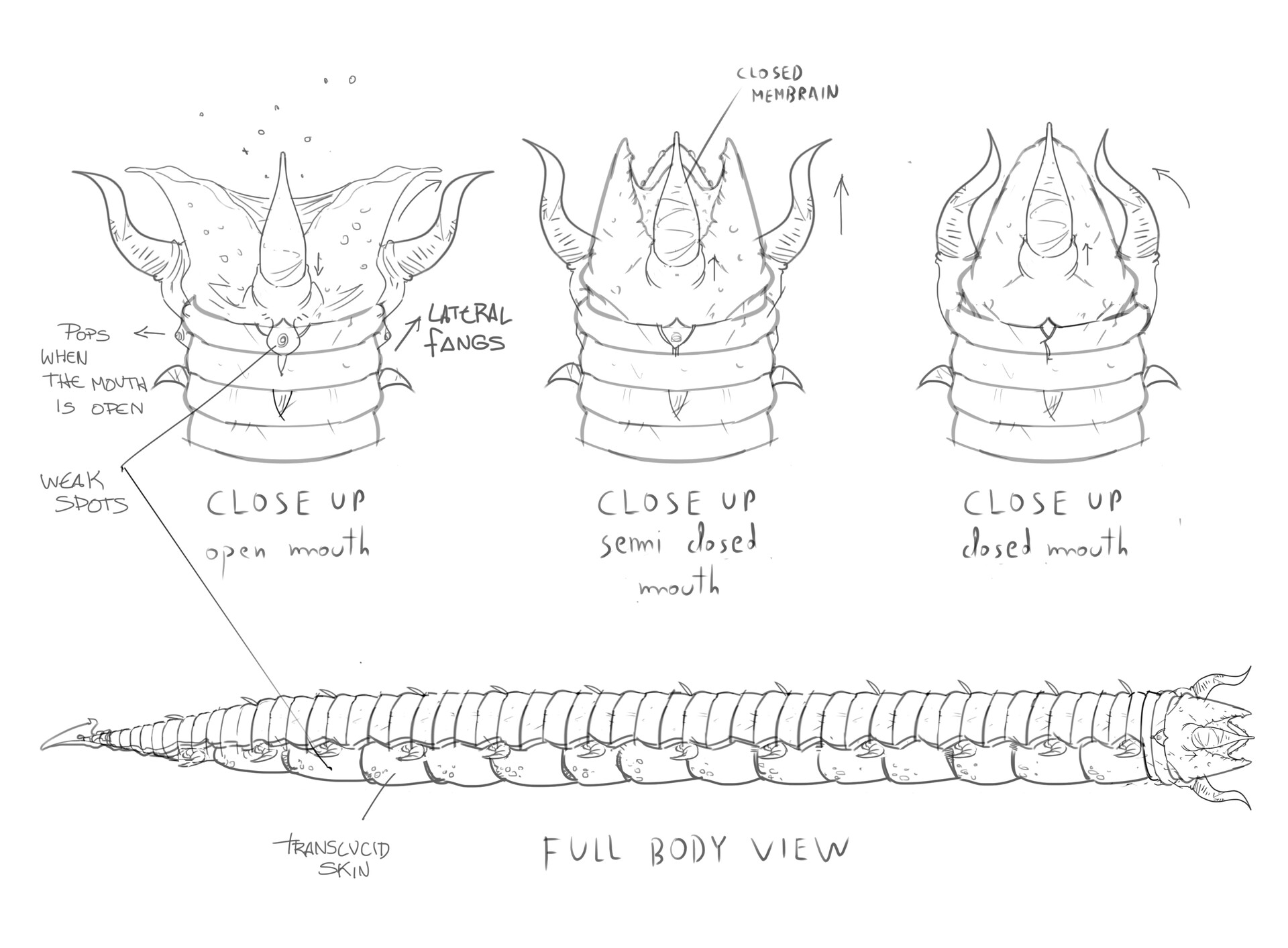 Manel Da Selva Dune Sandworm Concept