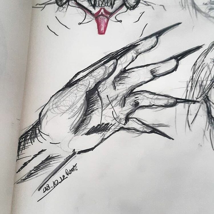 ArtStation - INKTOBER THE CLAW