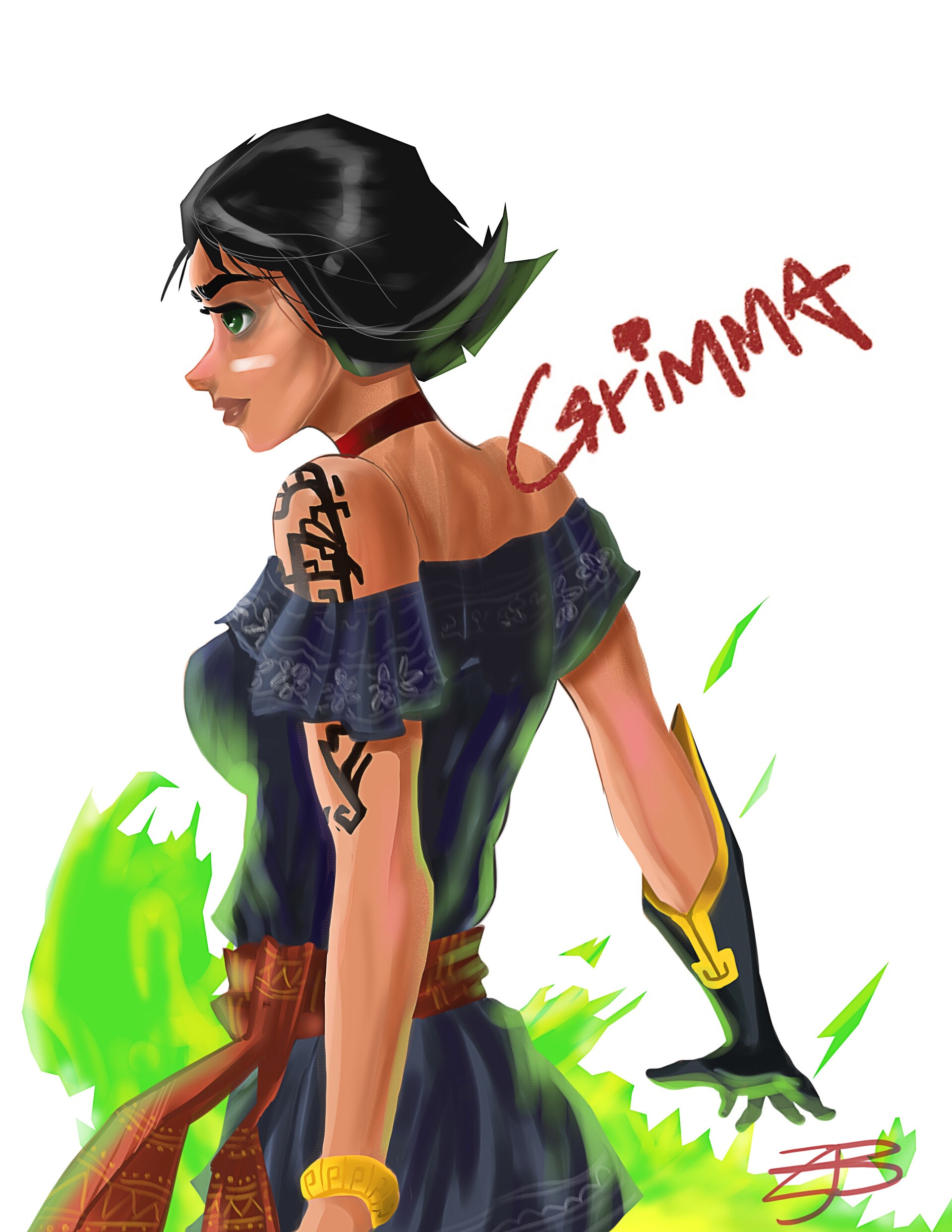 ArtStation - Grimma poster 1