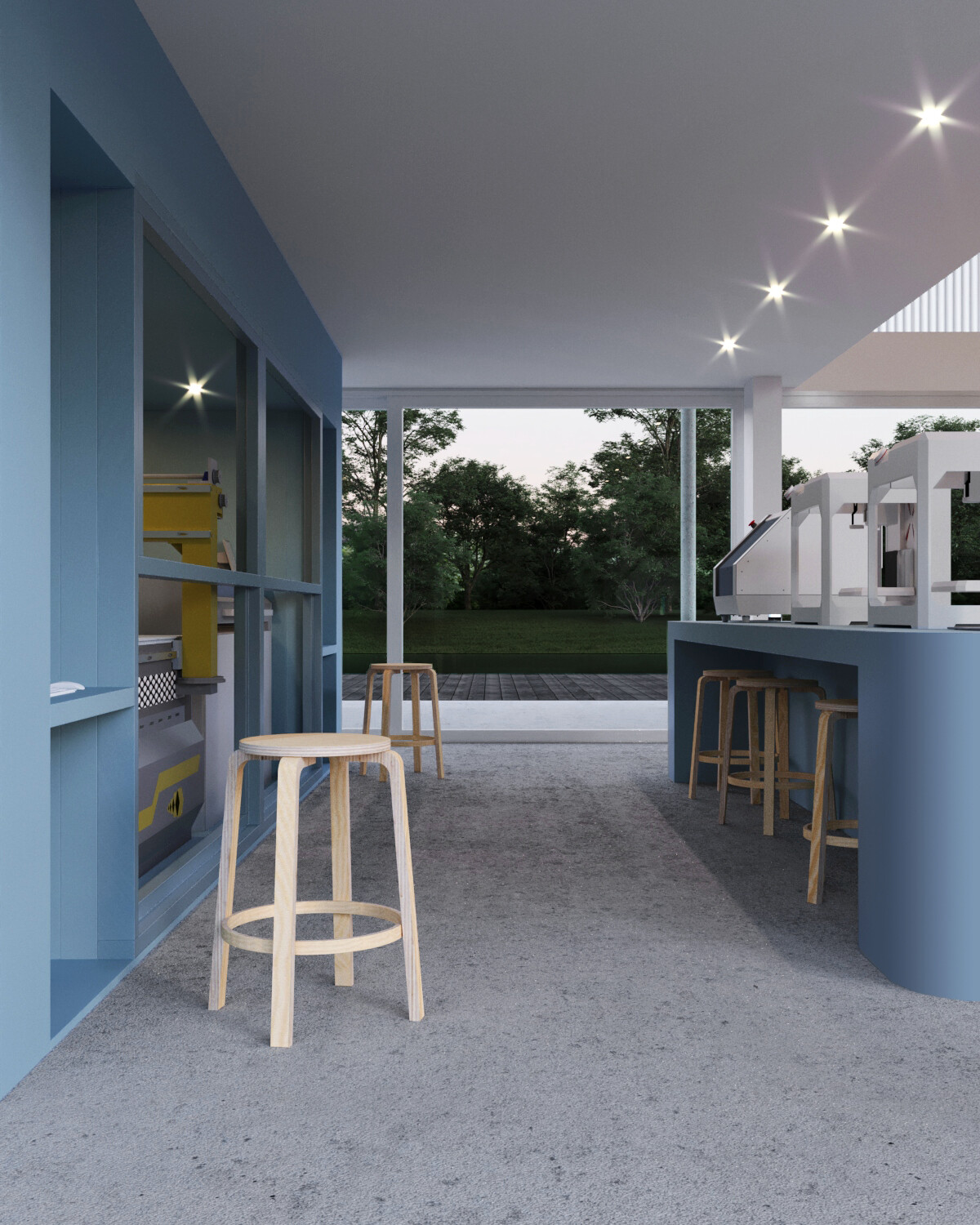 Erik Kusakariba - Fab Lab rendering