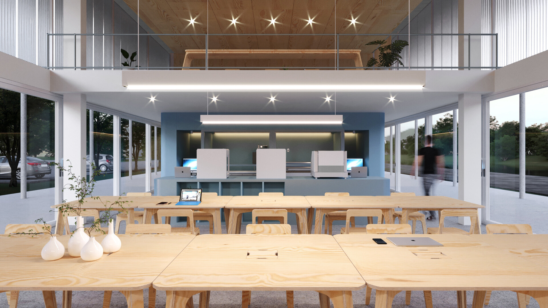 Erik Kusakariba - Fab Lab rendering