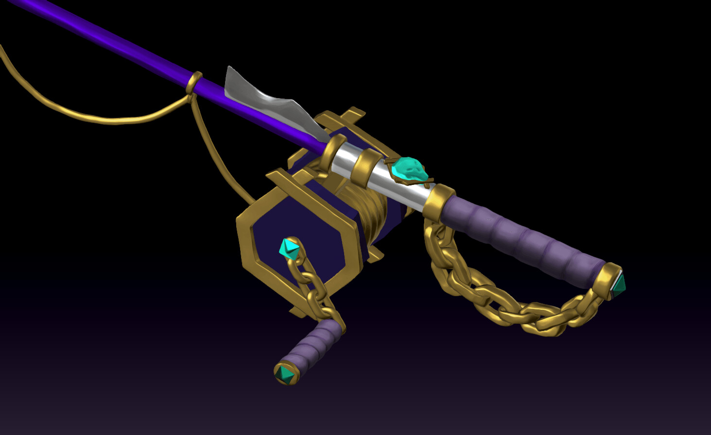 ArtStation - A Legendary Pirate deserves a Legendary Rod!!