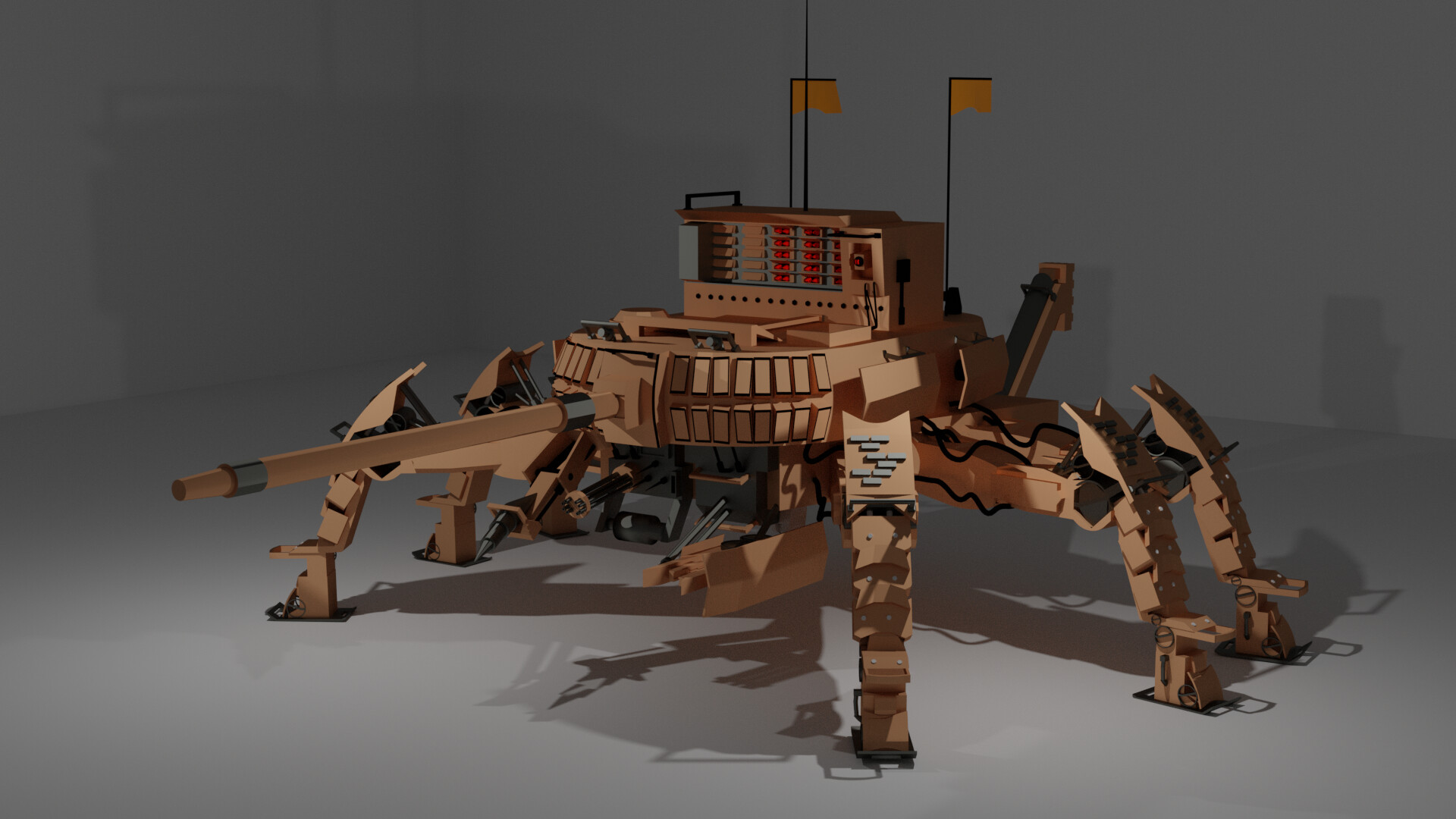 ArtStation - Spider tank