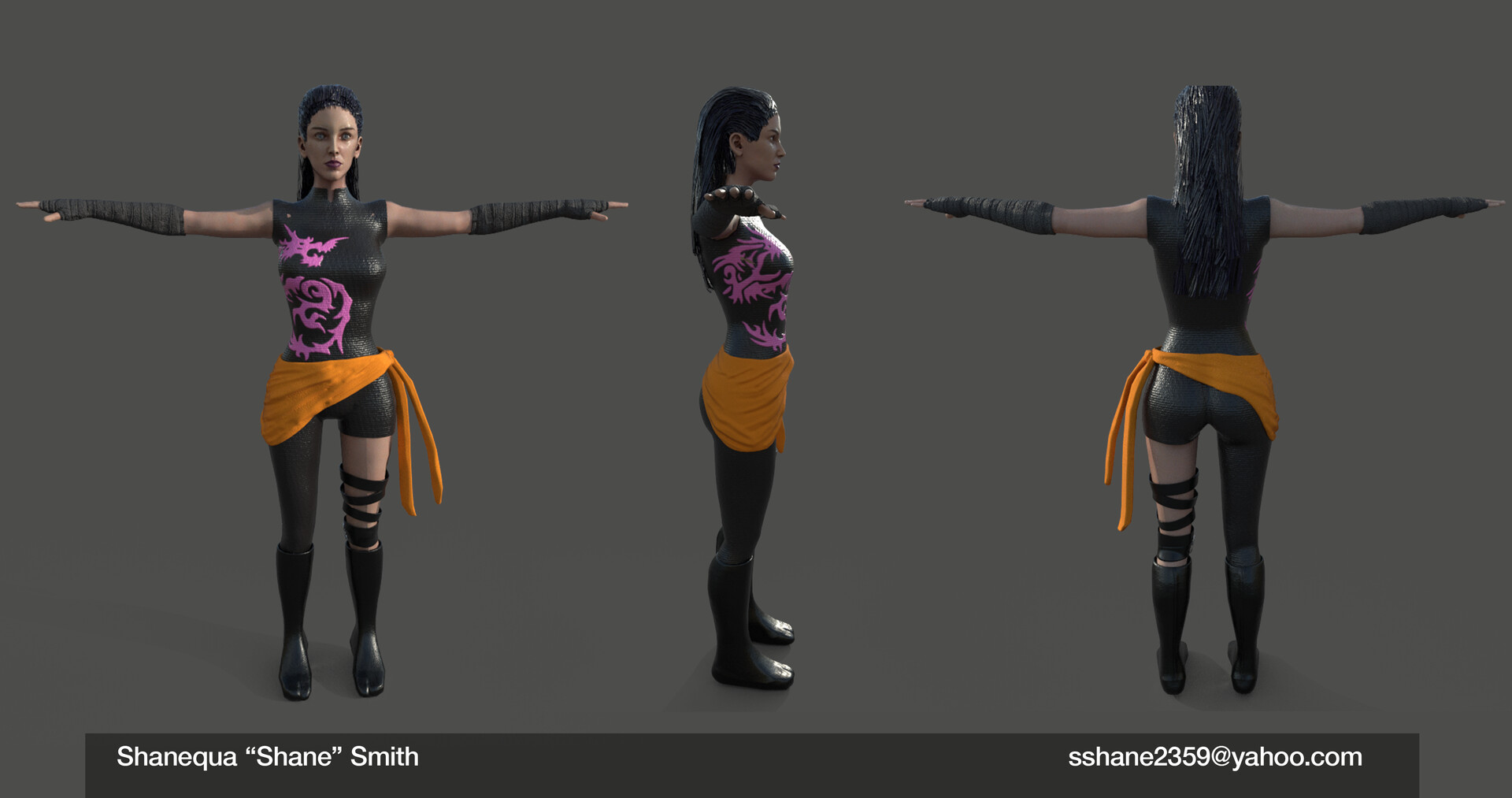 Shanequa Smith - Psylocke Marvel Character