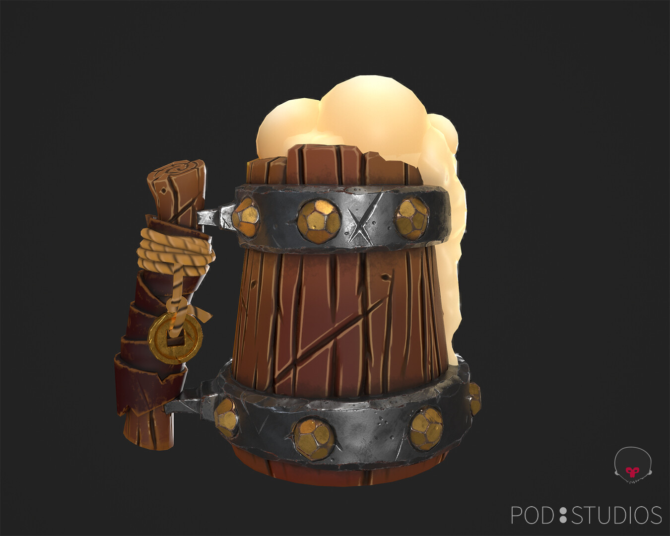 ArtStation - Stylized Beer Mug