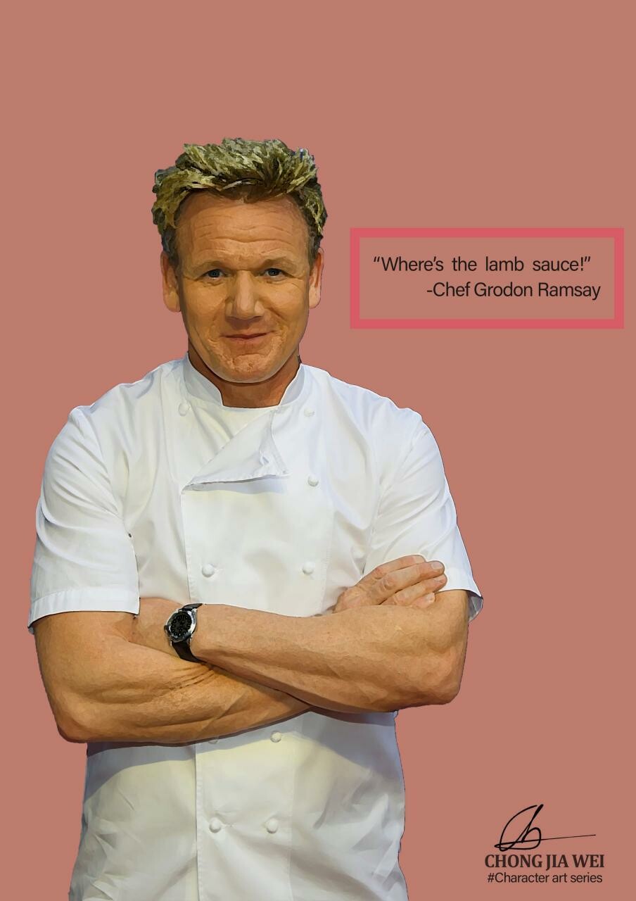 ArtStation - Gordon Ramsay