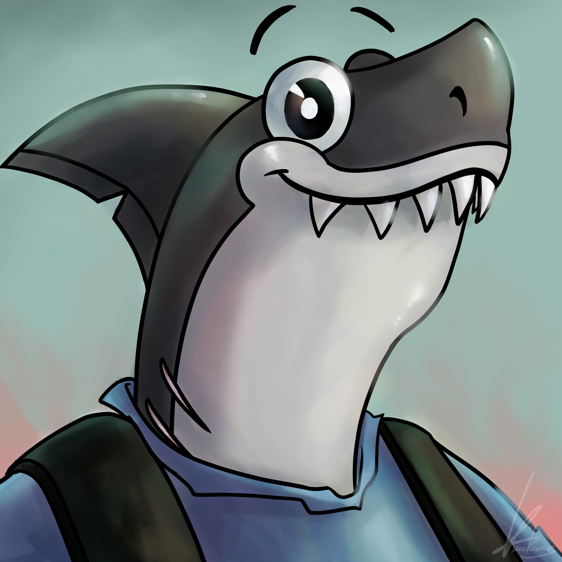 ArtStation - Pyro-Shark!