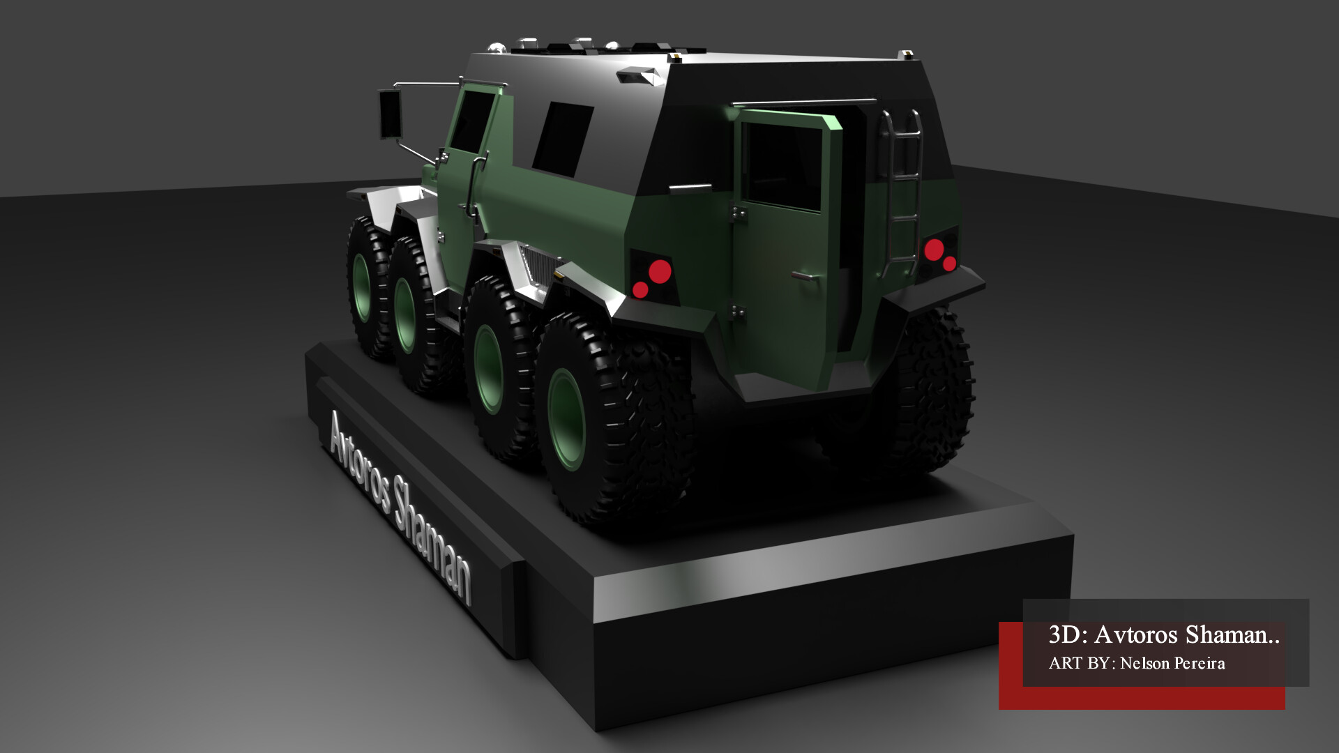Nelson Pereira - Avtoros Shaman Amphibious Vehicle