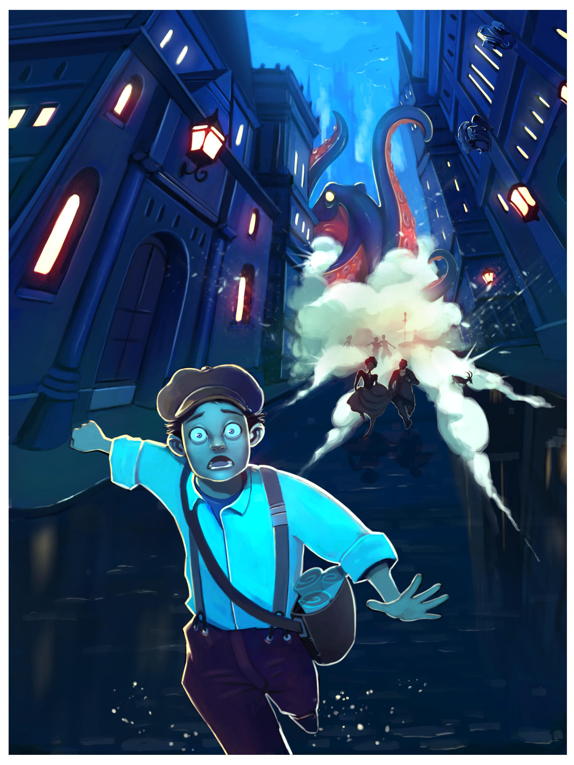 ArtStation - Octopus city