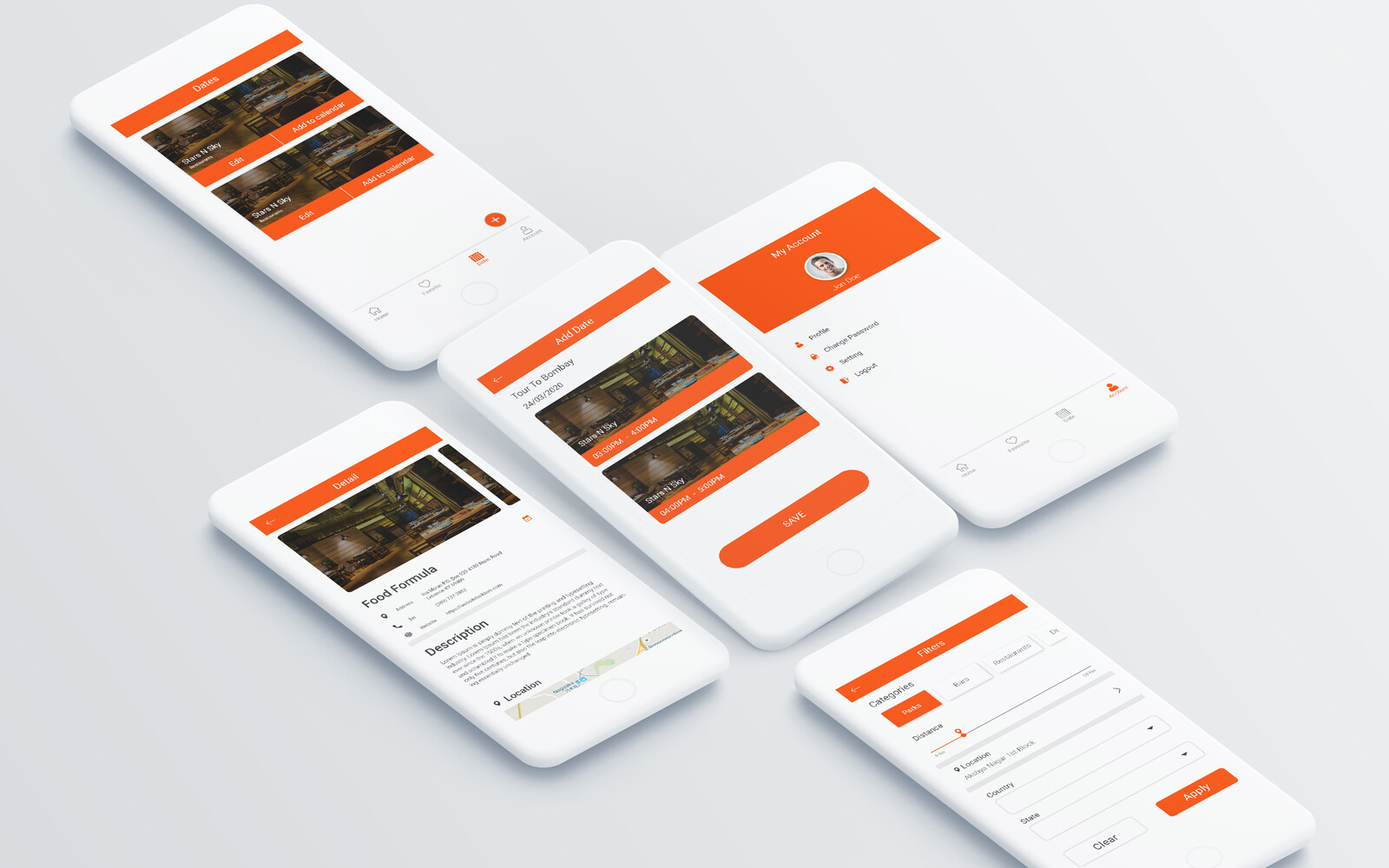 Mohammed Elias - Dating Platform App UI Design