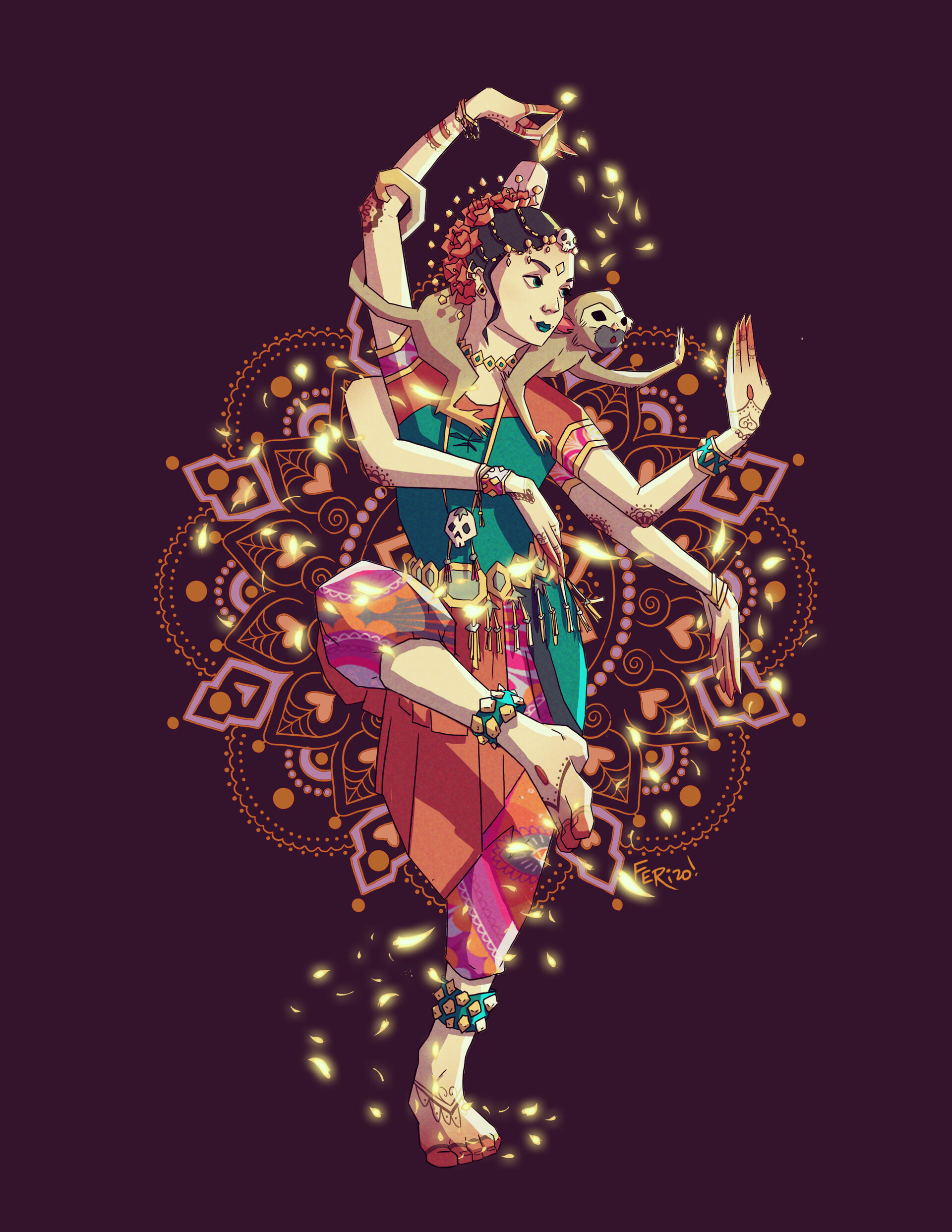 ArtStation - Indian Dancer