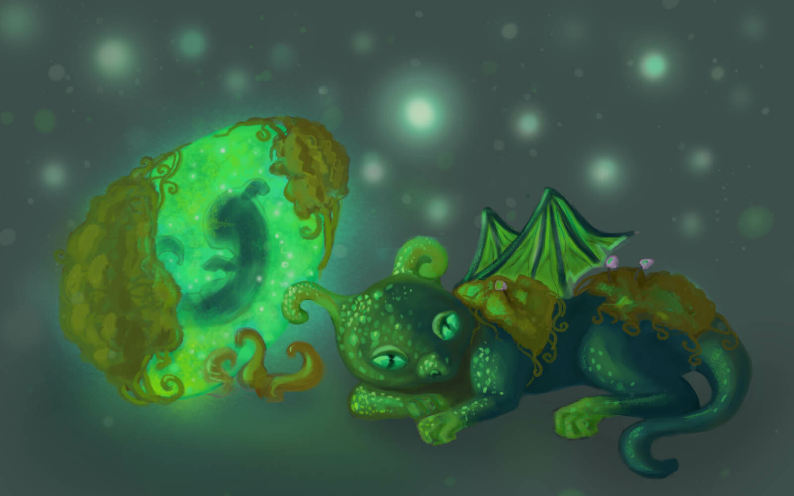 ArtStation - Little dragon