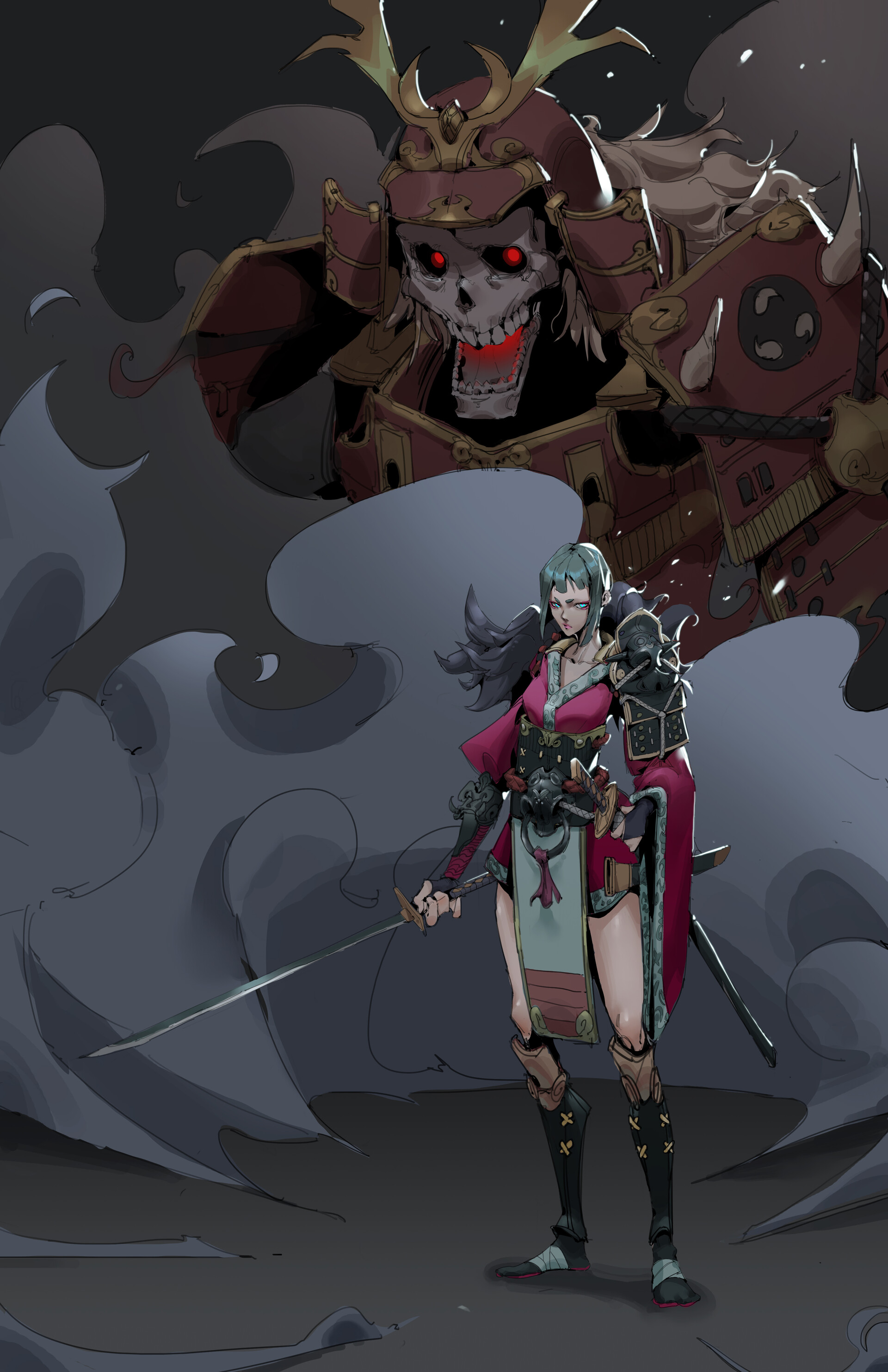 ArtStation - samurai