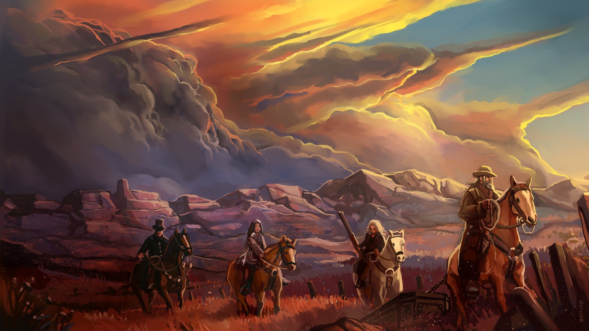 ArtStation - Knights of Storm