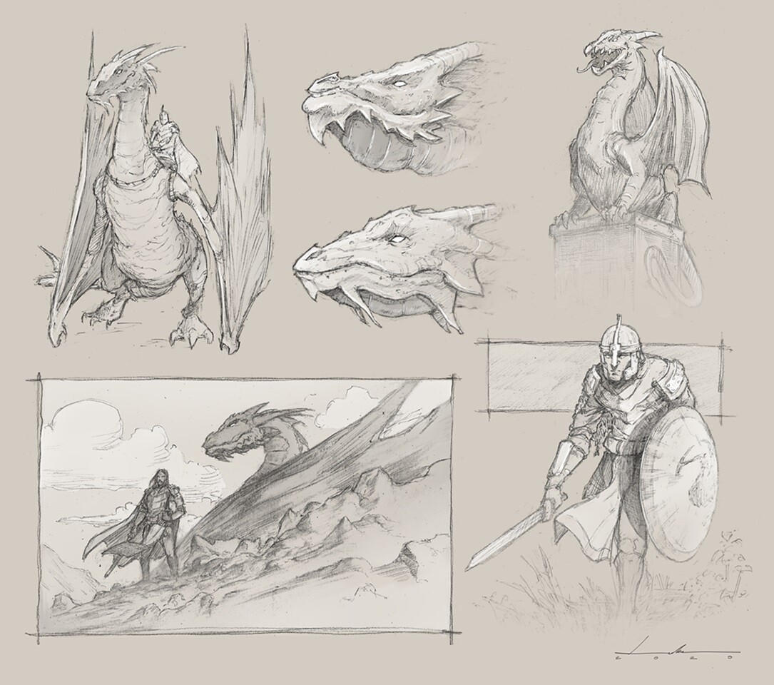 ArtStation - Dragon Rider