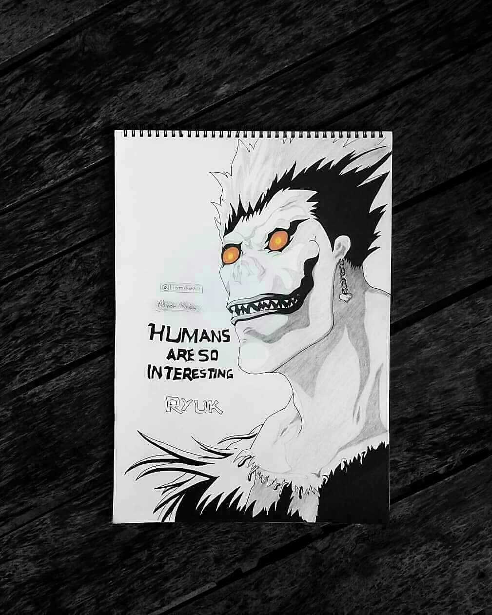 ArtStation - Ryuk Sketch