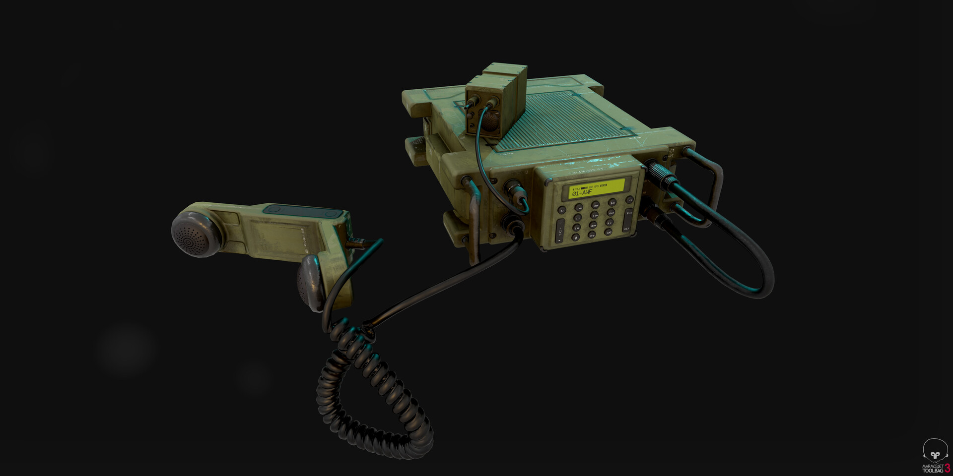 ArtStation - Military Radio