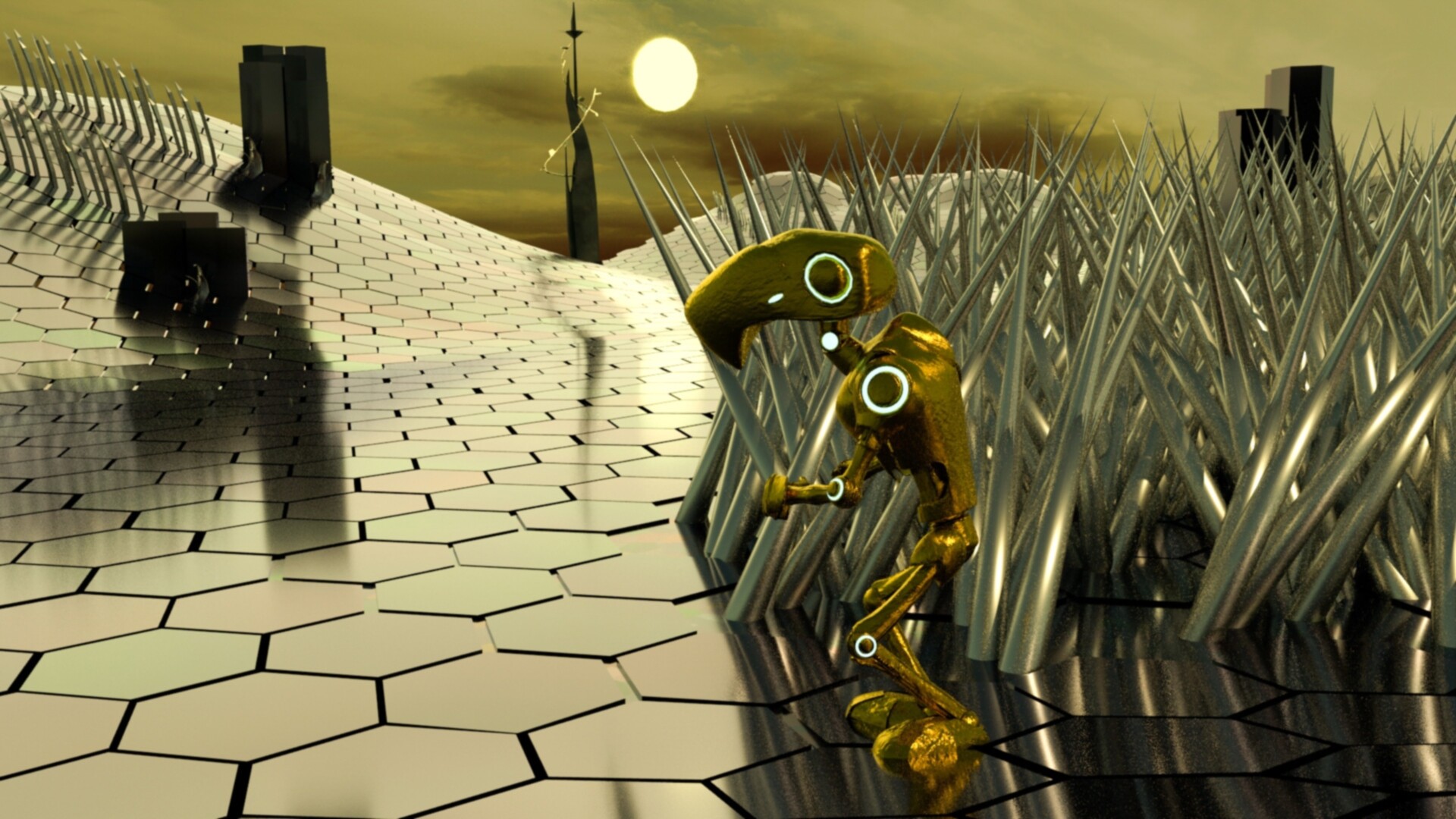 ArtStation - Mirrodin Scenario