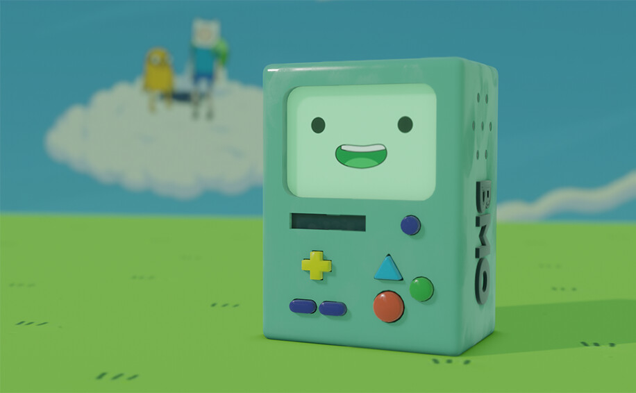 ArtStation - BMO from Adventure Time