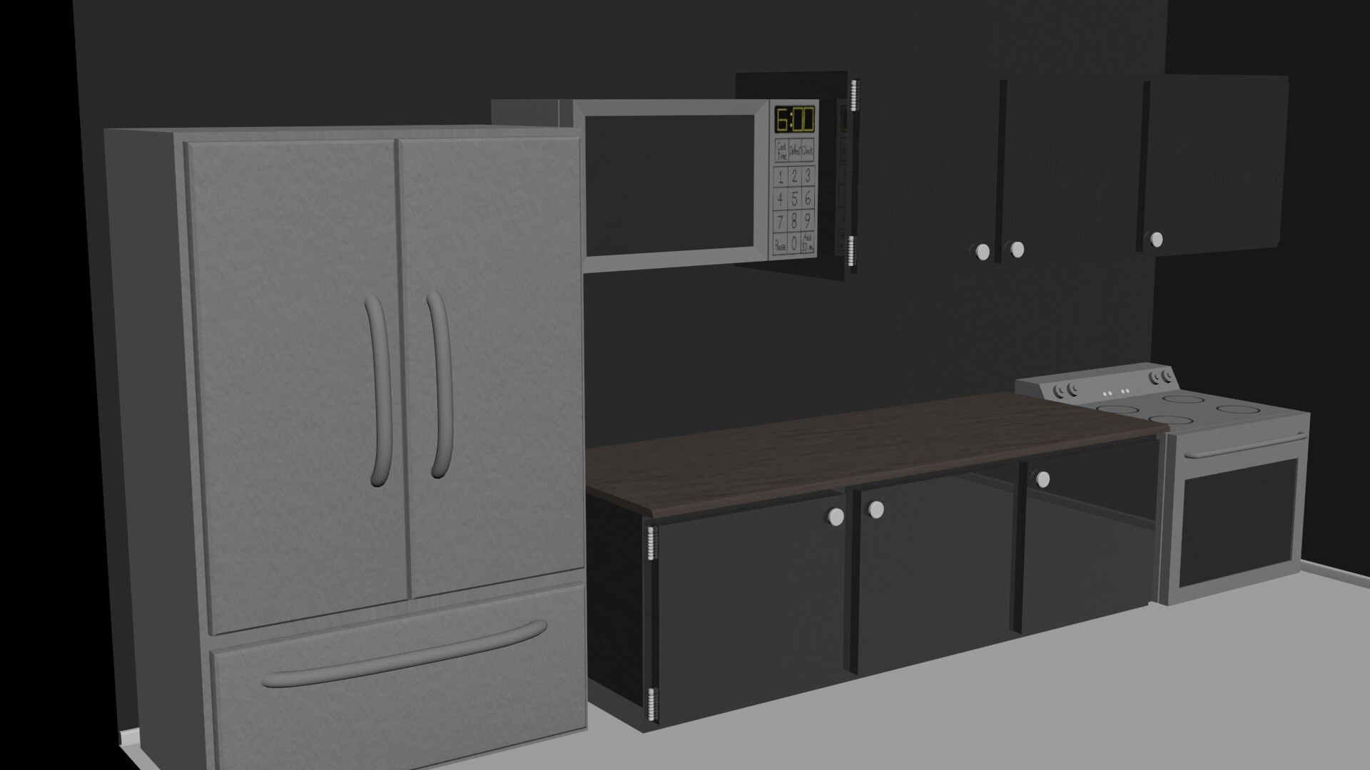 ArtStation - 3D Kitchen