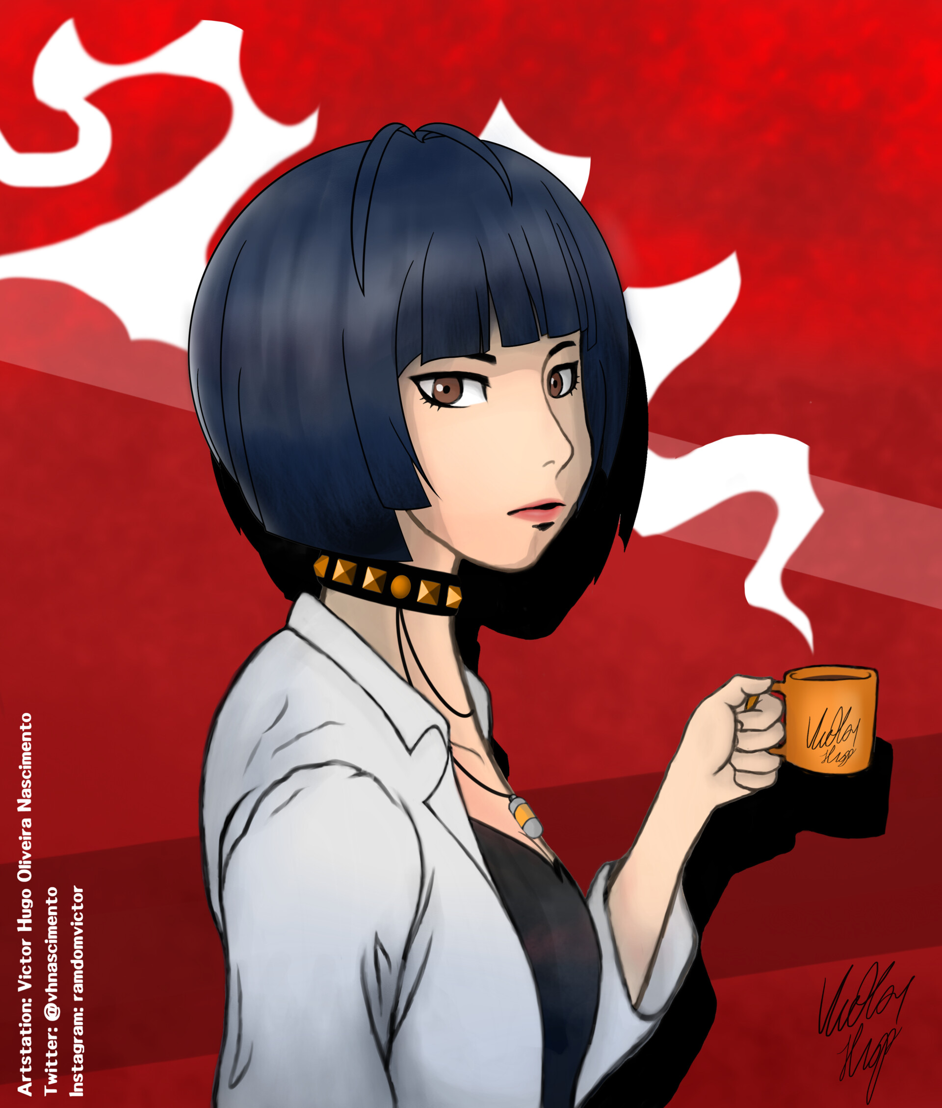 ArtStation - Tae Takemi (Persona 5)
