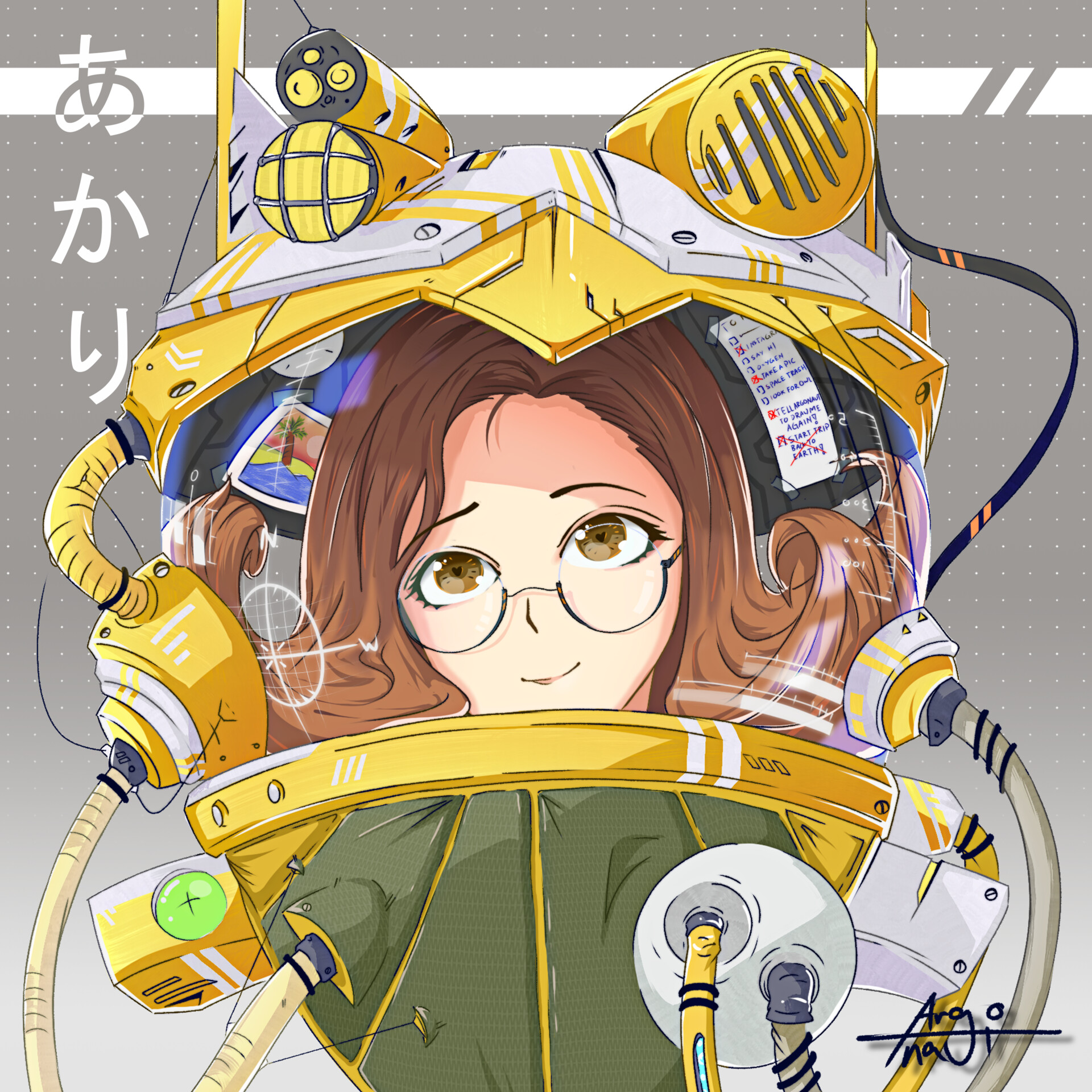 ArtStation - Akari - Original Character