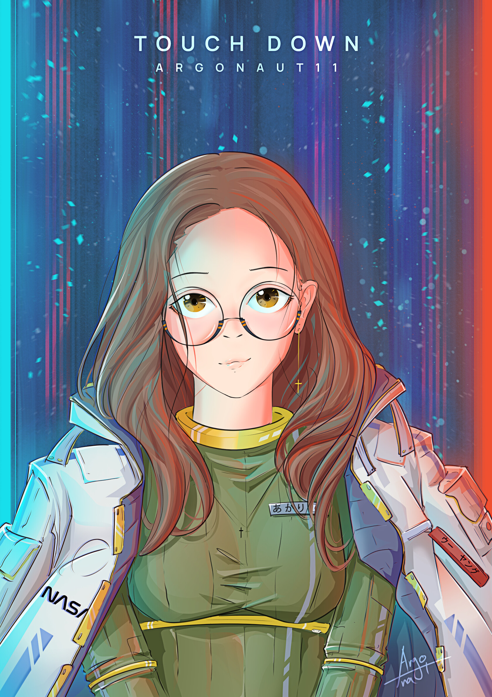 ArtStation - Akarai - Touchdown - Original Character