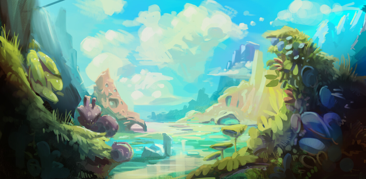 ArtStation - Beach Cove