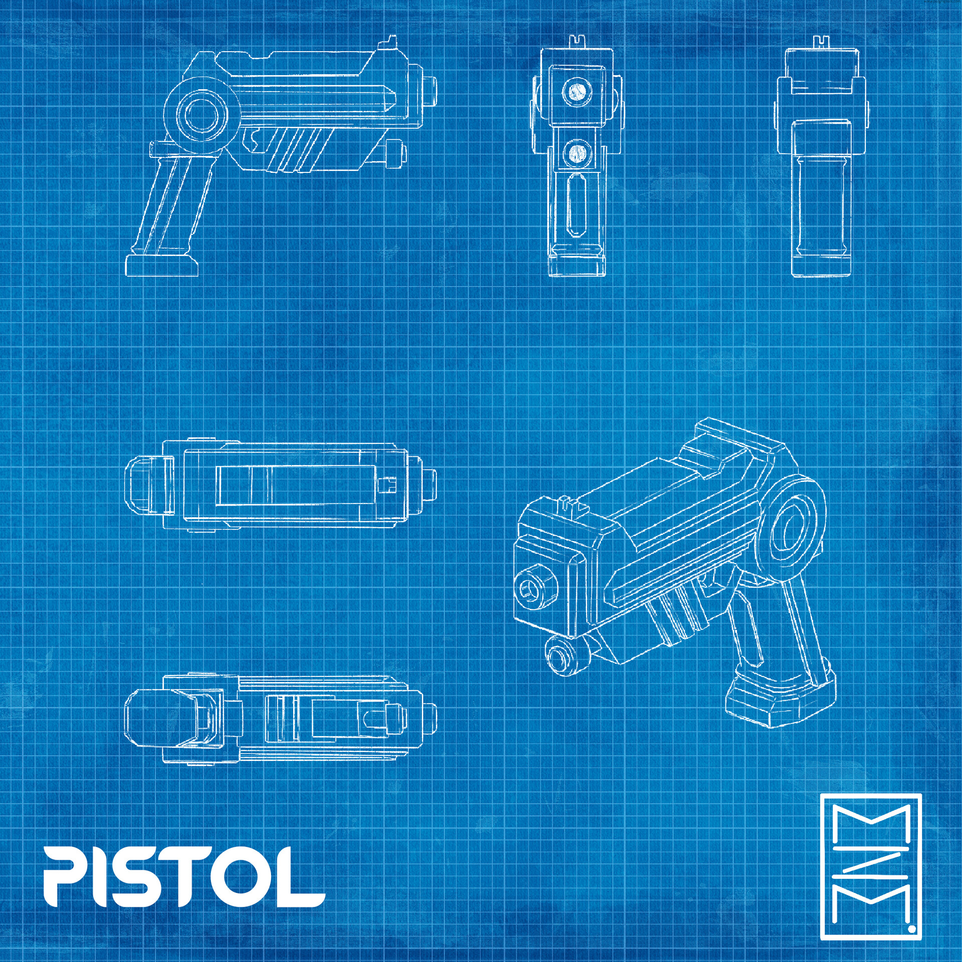 Martí Zamora i Merino - Gun - Color Palette - Star Gaze VR