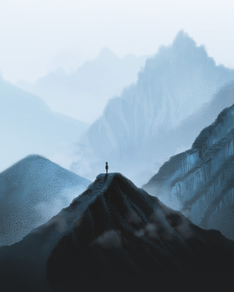 ArtStation - Mountainscape