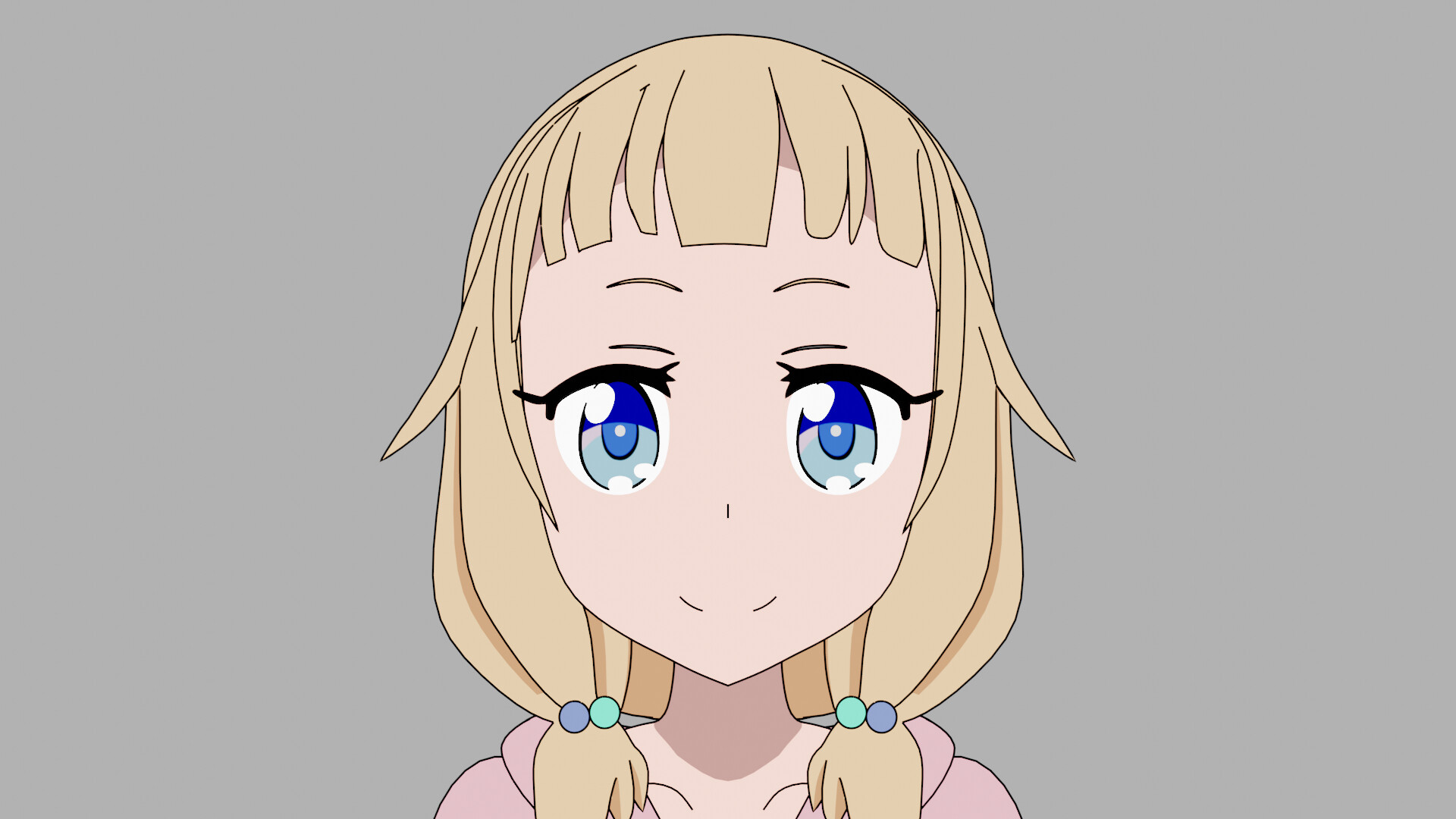 ArtStation - 2D Character Practice blender 3DCG