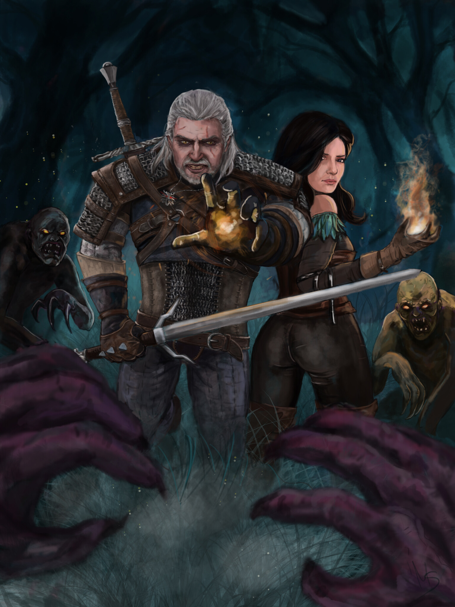 ArtStation - Witcher