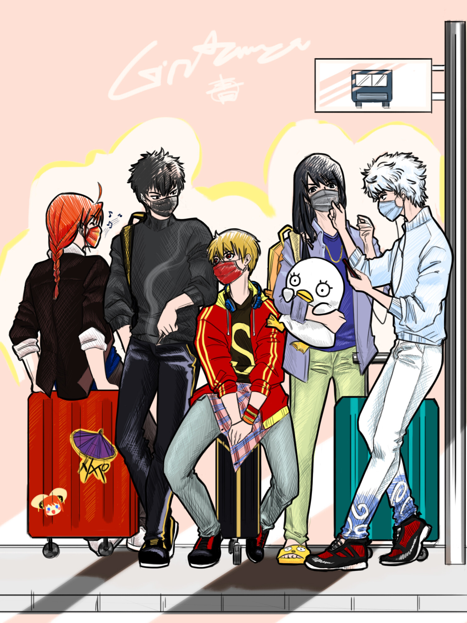 ArtStation - Fanart Gintama