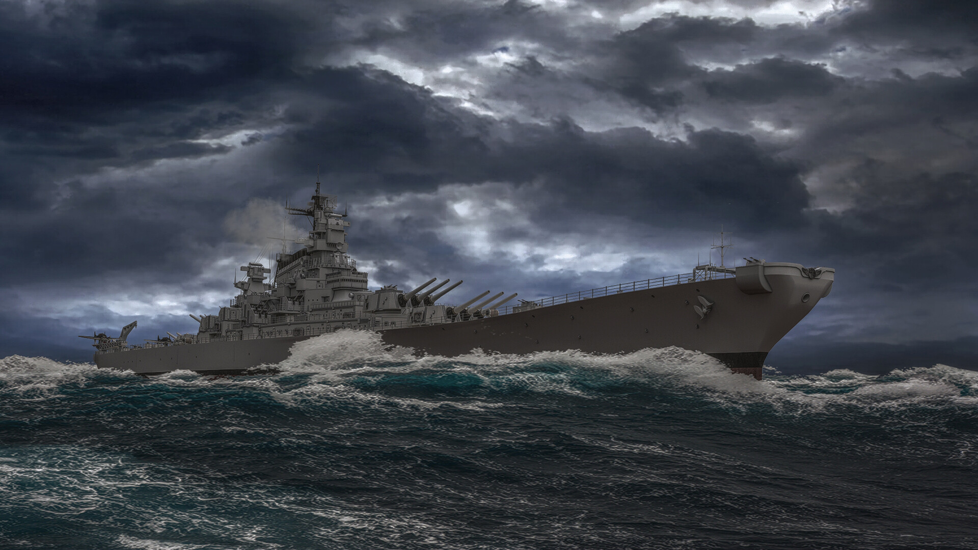 ArtStation - 3D Battleship