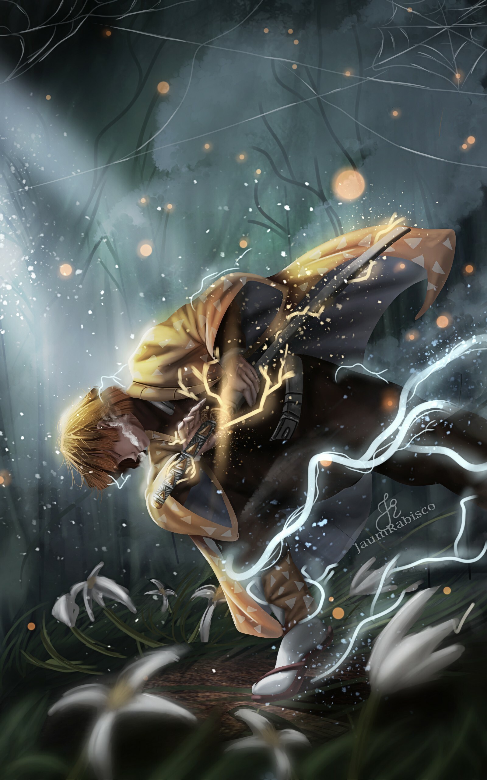 ArtStation - Agatsuma zenitsu