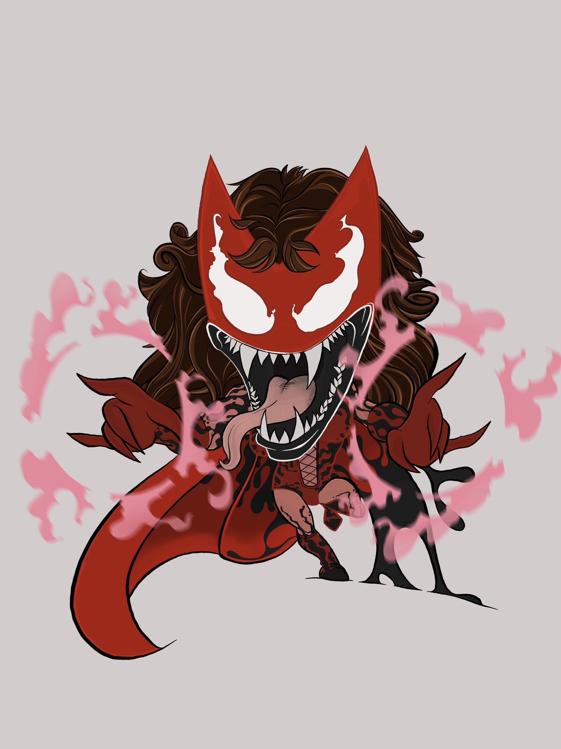ArtStation - Scarlet Witch VENOMIZED
