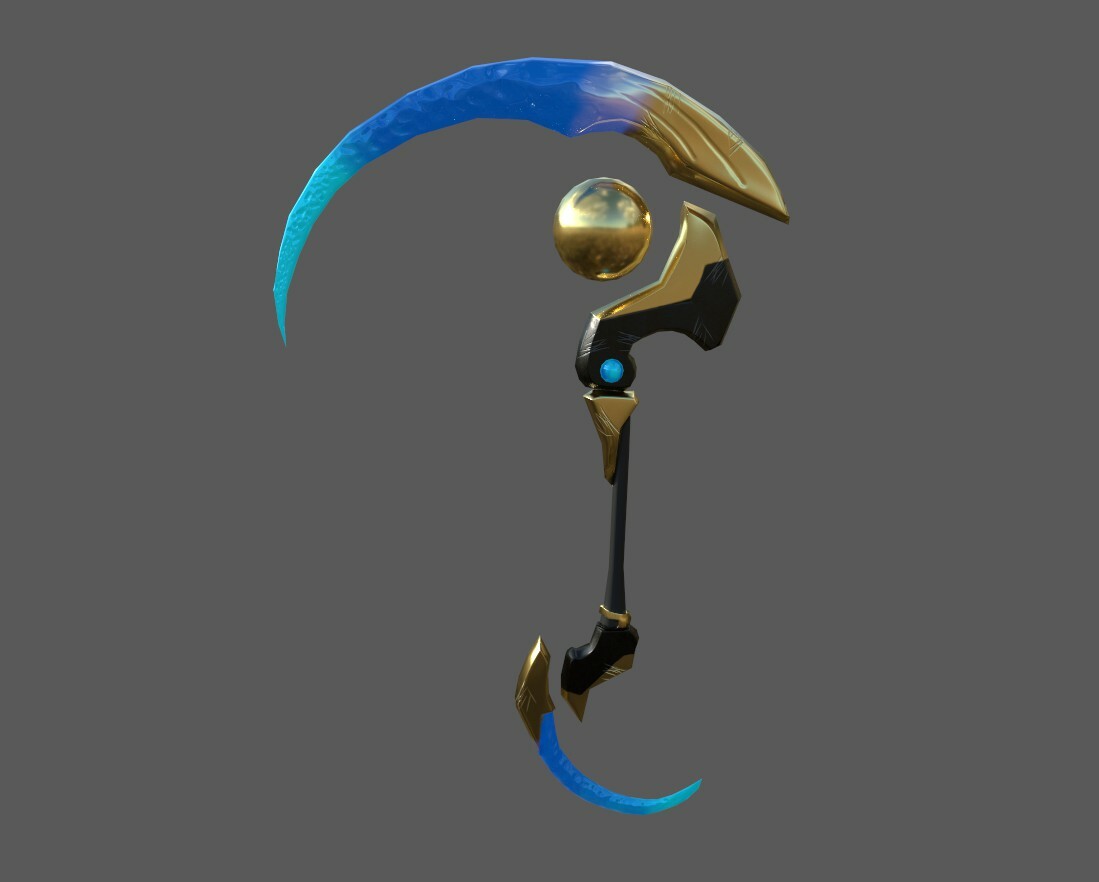 ArtStation - Odyssey Kayne Scythe (Blue Form)